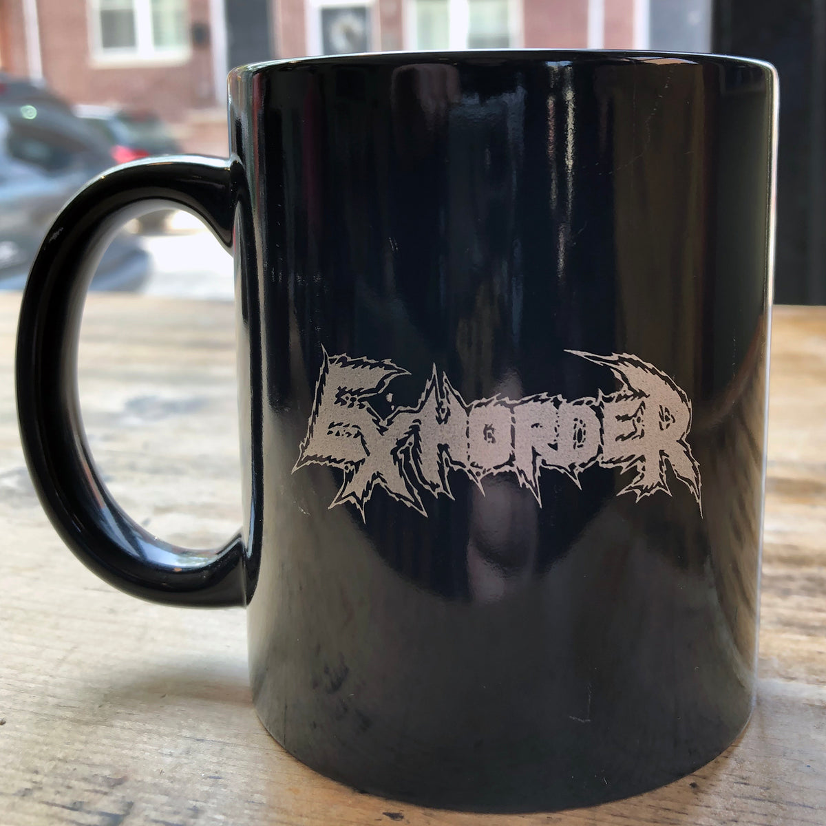 GH x Exhorder Split Mug – Grindcore House